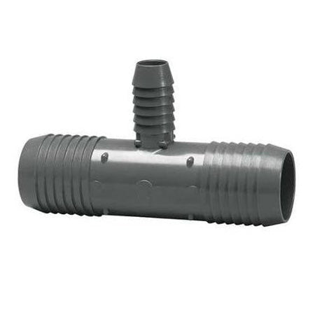 1401-131 PVC Reducing Barbed Insert Tee 1" x 1" x 3/4" – PVC Fittings Online