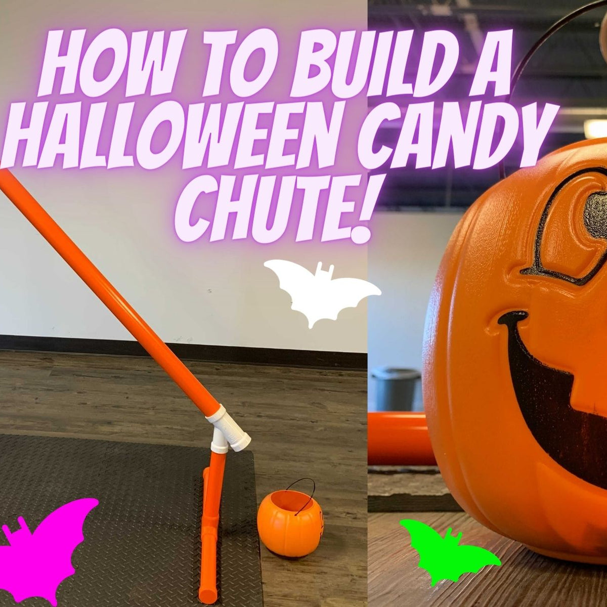 Build a Candy Chute for a Safer Halloween and Trick-or-Treating (Video ...