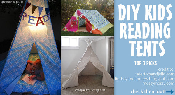 DIY Kids Reading Tents - Top 3 Designs (with instructions!) – PVC ...