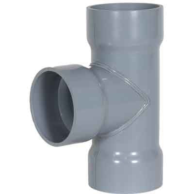6" x 6" x 4" CPVC Duct Tee 1834-T-0604 – PVC Fittings Online