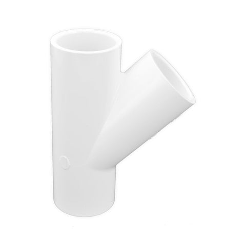 1" Sch 40 PVC Wye Soc 475-010 | Schedule 40 PVC Wyes – PVC Fittings Online