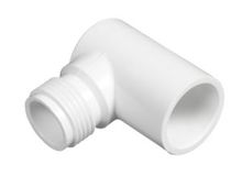 3/4" MHT x 1/2" Socket PVC Hose Elbow (510-005) – PVC Fittings Online