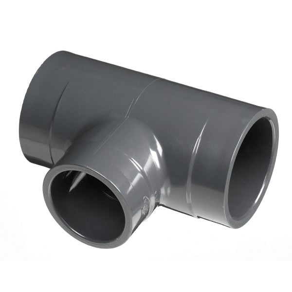 8" x 1" Sch 80 PVC Reducing Tee - Soc 801-575 – PVC Fittings Online