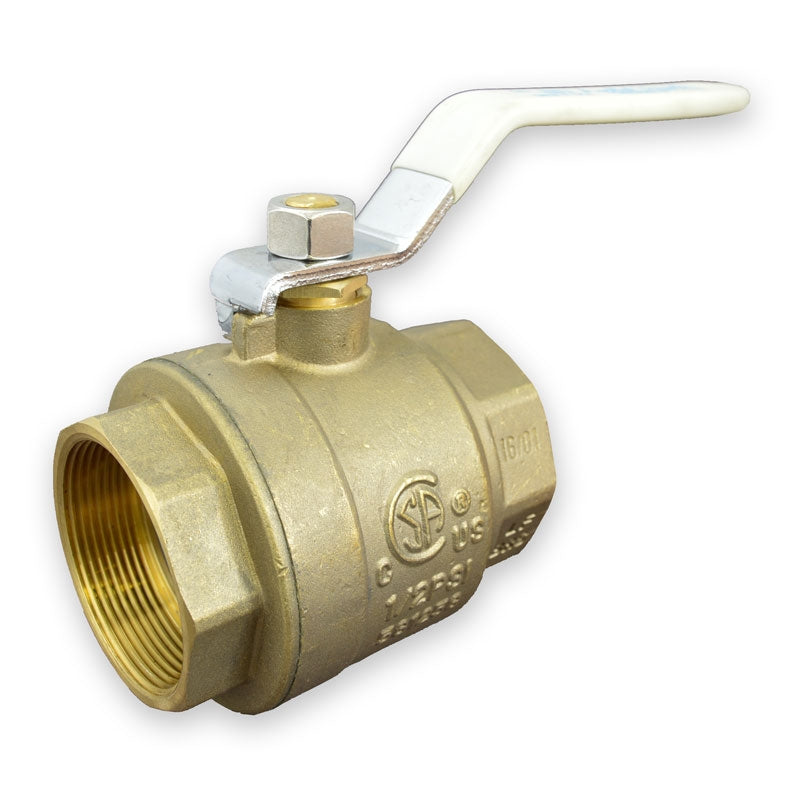 Buy 2" Apollo Brass Ball Valve - Threaded Ends | Low Price – PVC ...