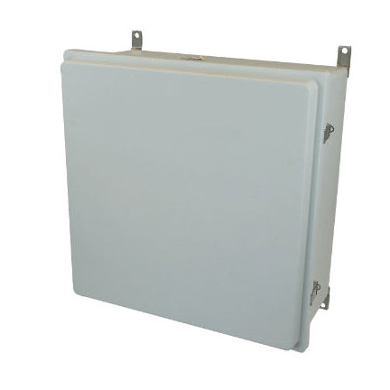 24x24x8 NEMA 4X Fiberglass Enclosure (AM24248RL) | Buy Online – PVC ...