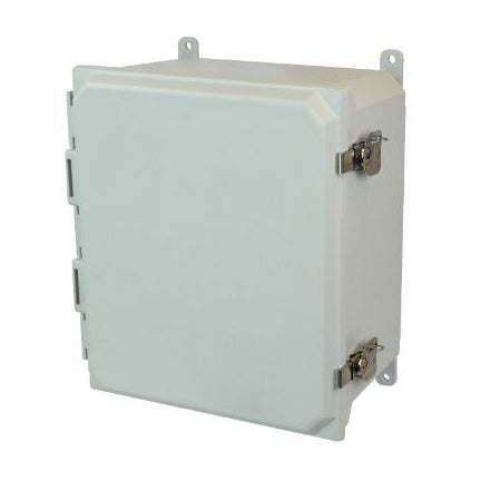 14x12x6 NEMA 4X Fiberglass Enclosure (AMU1426T) | Buy Online – PVC ...