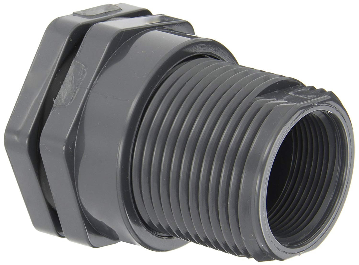 Order this SOC x NPT 1-1/2" Hayward BFA Series Bulkhead Fitting Today! BFA1015CES – PVC Fittings ...