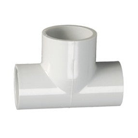 1-1/2" x 2" Sch 40 PVC Reducing Tee Soc 401-213 – PVC Fittings Online