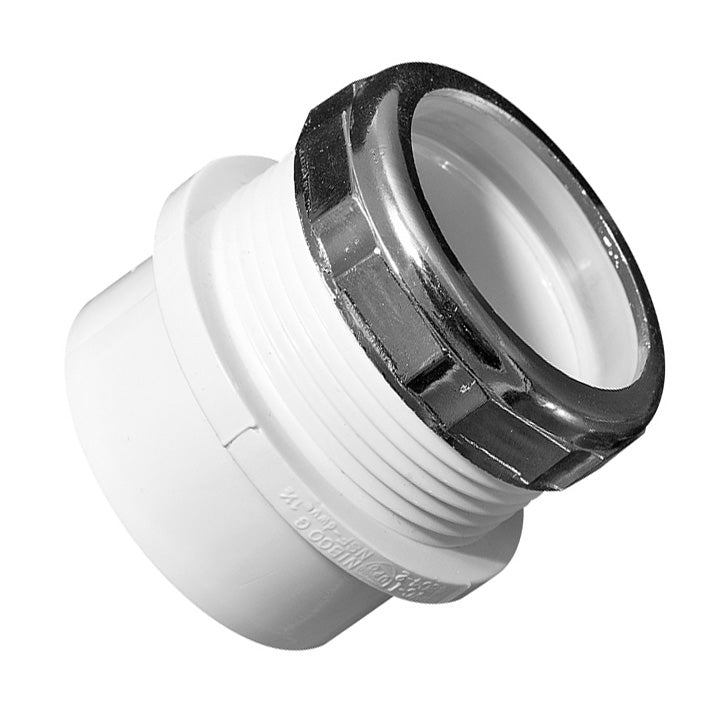 2" DWV Trap Adapter - Male SP x SJ D115-020 – PVC Fittings Online