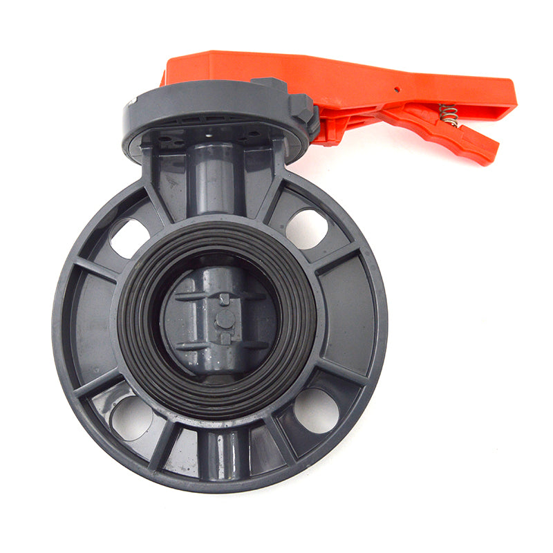 Buy 2-1/2" PVC Butterfly Valve - Lever Handle | Discount Prices – PVC ...