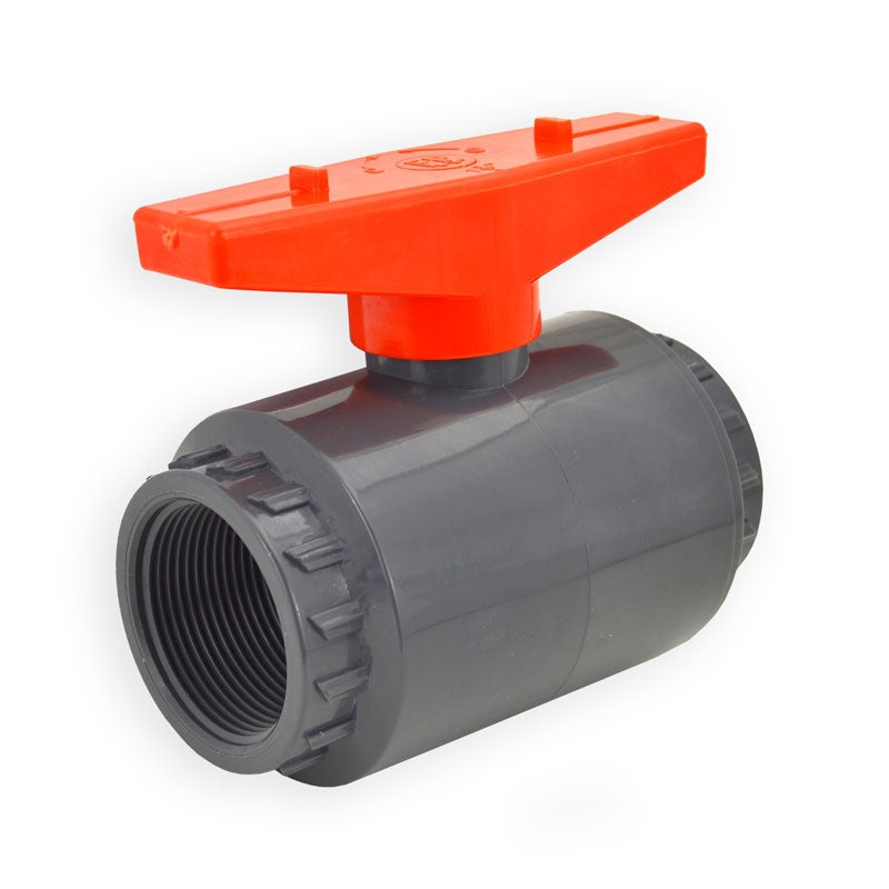 Buy this 1-1/2" Flui-PRO Gray PVC Compact Ball Valve - Threaded – PVC ...