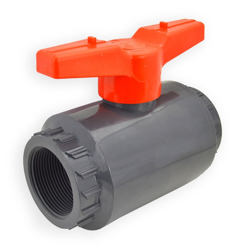 Buy this 2-1/2" Flui-PRO Gray PVC Compact Ball Valve - Threaded – PVC ...
