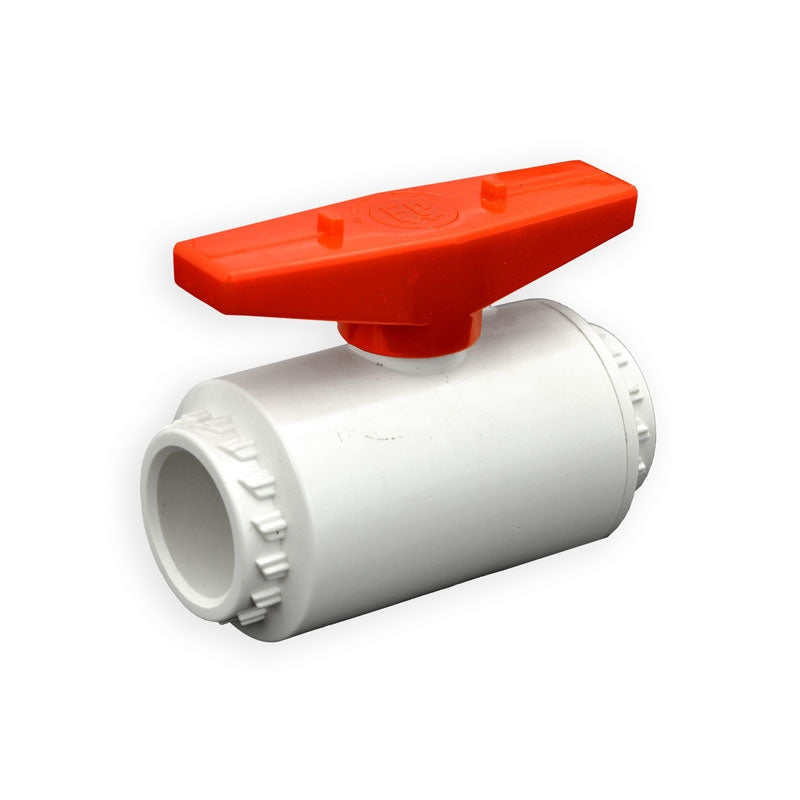 Buy this 3/4" Flui-PRO White PVC Compact Ball Valve - Socket – PVC ...