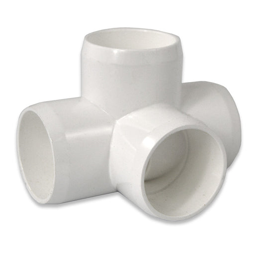 4-Way PVC Fittings - Side Outlet Tees at Discount Prices! – PVC ...