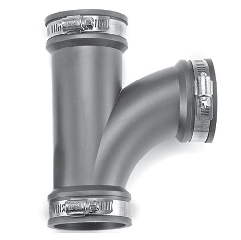 Order 3" Flexible TEE Connector (MI-TEE-300) Online – PVC Fittings Online