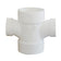 4" x 4" x 2" x 2" DWV PVC Double Sanitary Reducing Tee P429-420 – PVC ...