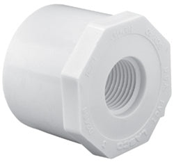 4" x 1-1/2" Sch 40 PVC Reducer Bushing Flush Style - Spig x Fipt 438 ...