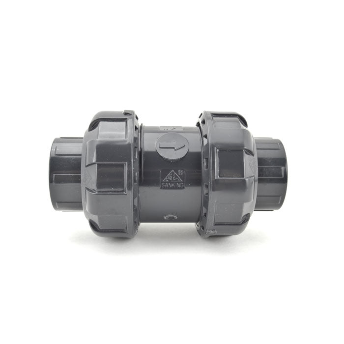 3/4" PVC True Union Ball Check Valve (SK-TUBC-S-007) – PVC Fittings Online